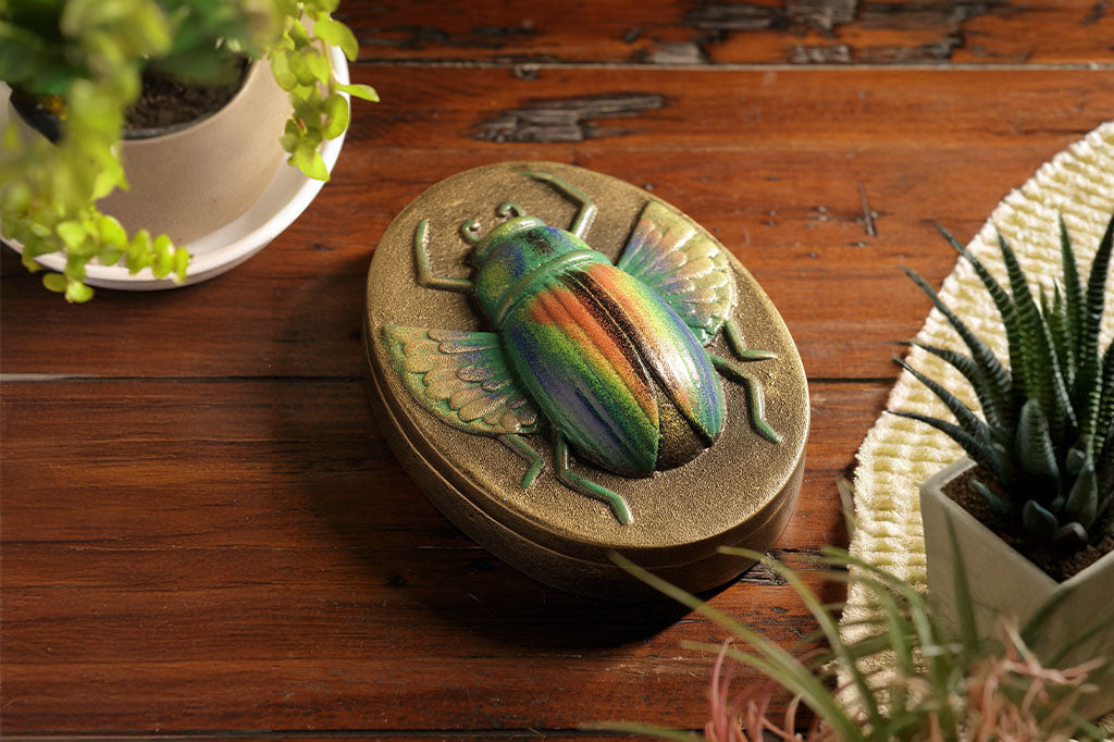 Scarab Treasure Box