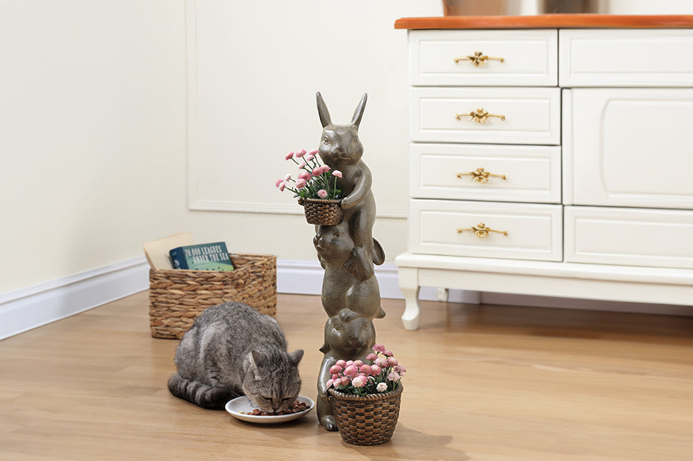 Bunny Stack Double Planter